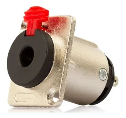 Conector Datalink P 10 Femea Stereo Painel C/ Trava - Guitar Music Shop