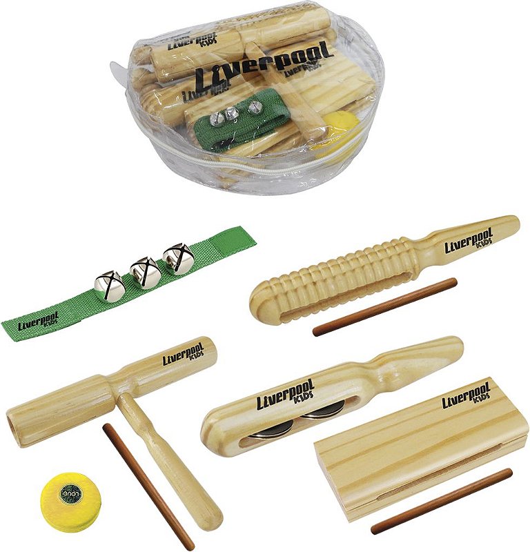 Kit Infantil 2 Liverpool - Guitar Music Shop