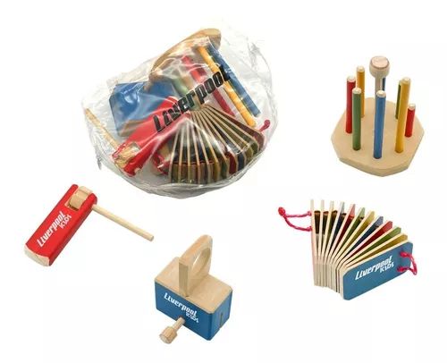 Kit Infantil 5 Liverpool - Guitar Music Shop