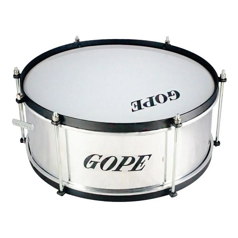 Caixa Tarol Gope Bal 1012 10 X 12 Aluminio 6 AfinAçoes - Guitar Music Shop