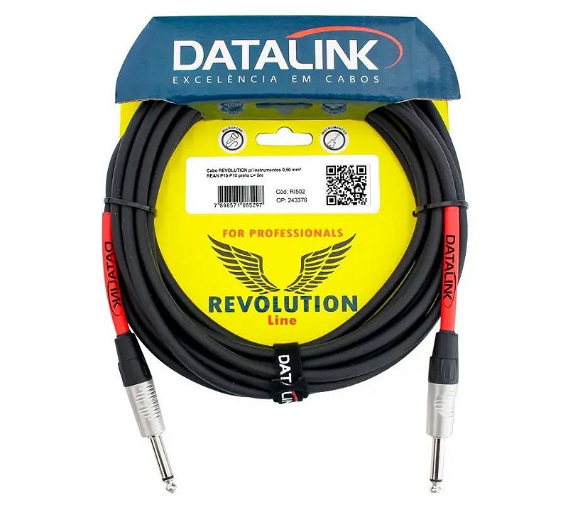 Cabo Datalink Revolution P 10 7 Metros - Guitar Music Shop