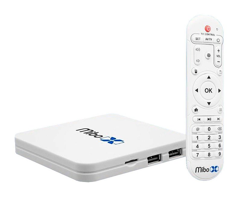 TVBOX Mibo X 8K Wi-Fi Iptv Android - UP Eletrônicos