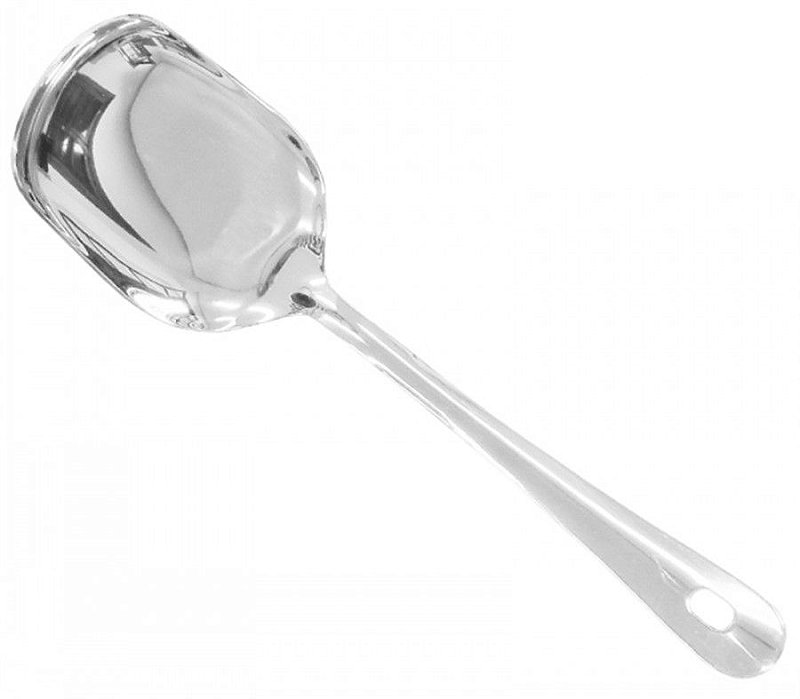 COLHER KING INOX QUADRADA 23CM KTCU1 - Lojas do Pedro