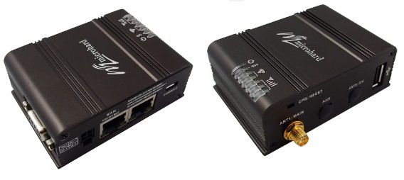 Modem 2,4GHz Ethernet/Serial/WIFI Router 1W com gabinete - pX2-ENC ...