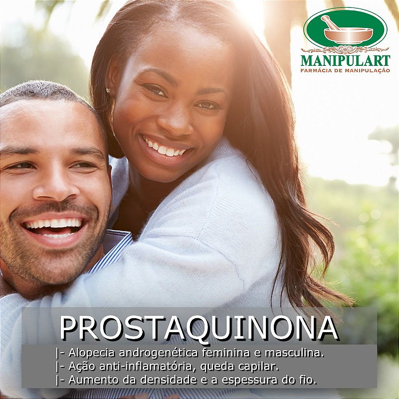 PROSTAQUINONA | DIMINUE A QUEDA E AUMENTA A ESPESSURA CAPILAR ...