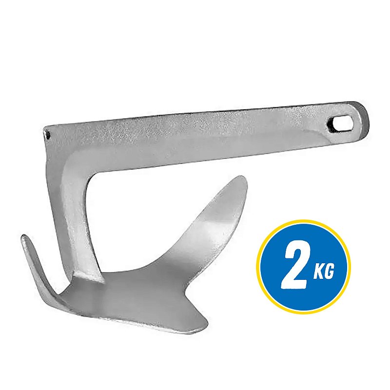 Âncora Bruce Galvanizada 2Kg Peça Única Barcos Pequenos - Produtos ...