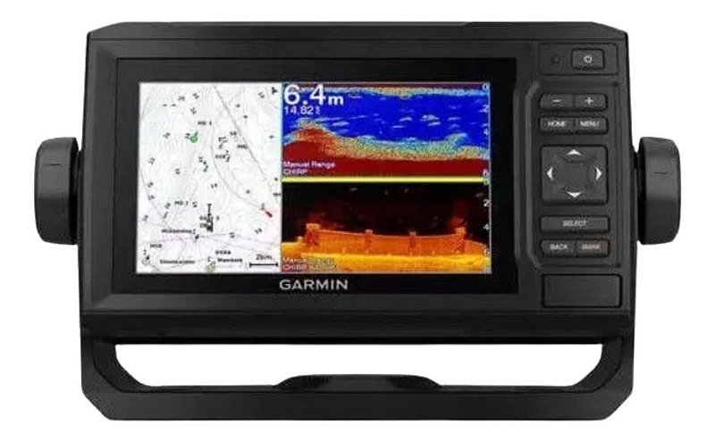 GPS Sonar Garmin Echomap UHD 62CV com Transdutor GT24UHD-TM - Produtos Náuticos Brasil
