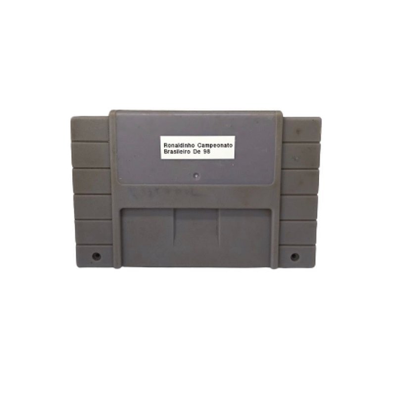 Jogo Ronaldinho Campeonato Brasileiro 98 Nintendo Clássico Usado - Meu ...