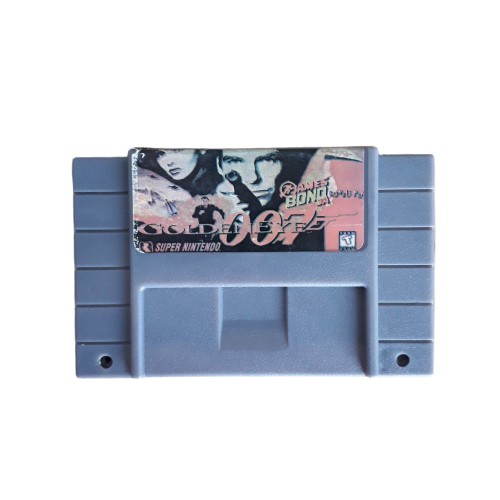 Jogo 007 Goldeneye Super Nintendo - Fazenda Rio Grande - Curitiba - Meu ...