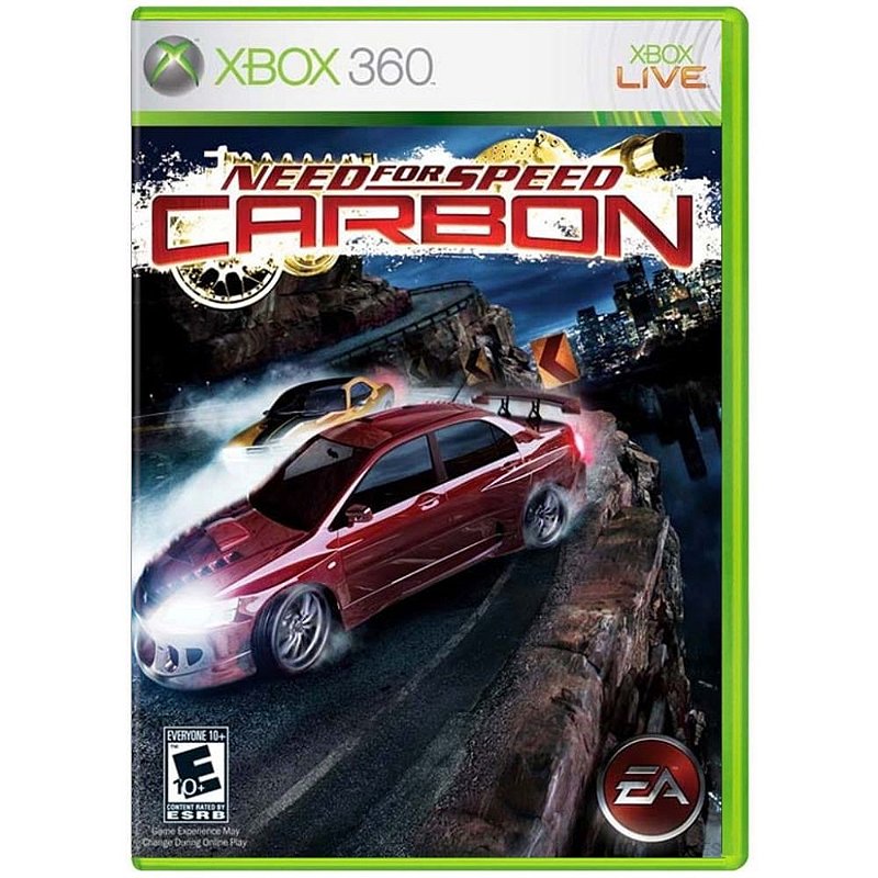 Jogo Need For Speed Carbon Xbox 360 - Fazenda Rio Grande - Curitiba ...
