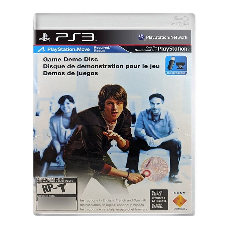Playstation Move Game Demo Disc PS3 - Fazenda Rio Grande - Curitiba ...