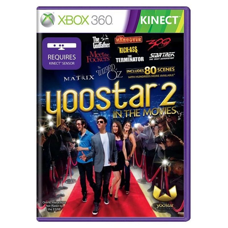 Jogo Yoostar 2 In the Movies Xbox 360 - Fazenda Rio Grande - Curitiba ...
