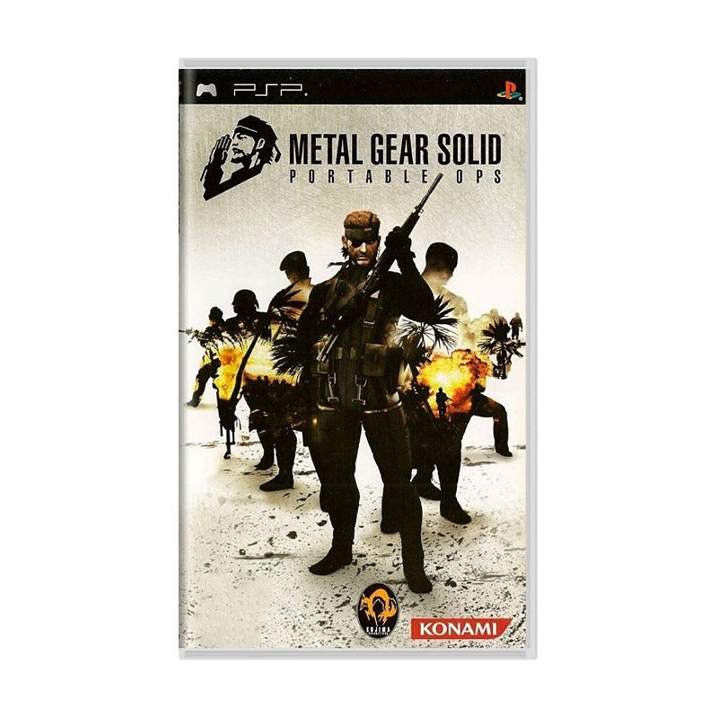 Jogo Metal Gear Solid Portable Ops PSP - Fazenda Rio Grande - Curitiba ...