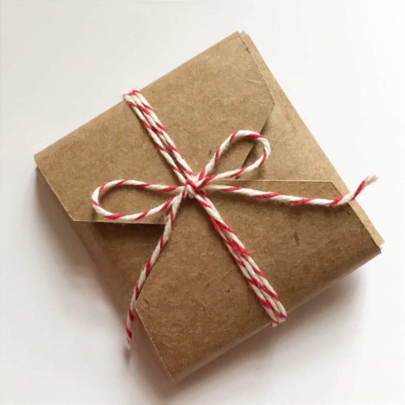 10 Embalagens Kraft para Bolachas com cordão - Papelaria Personalizada ...