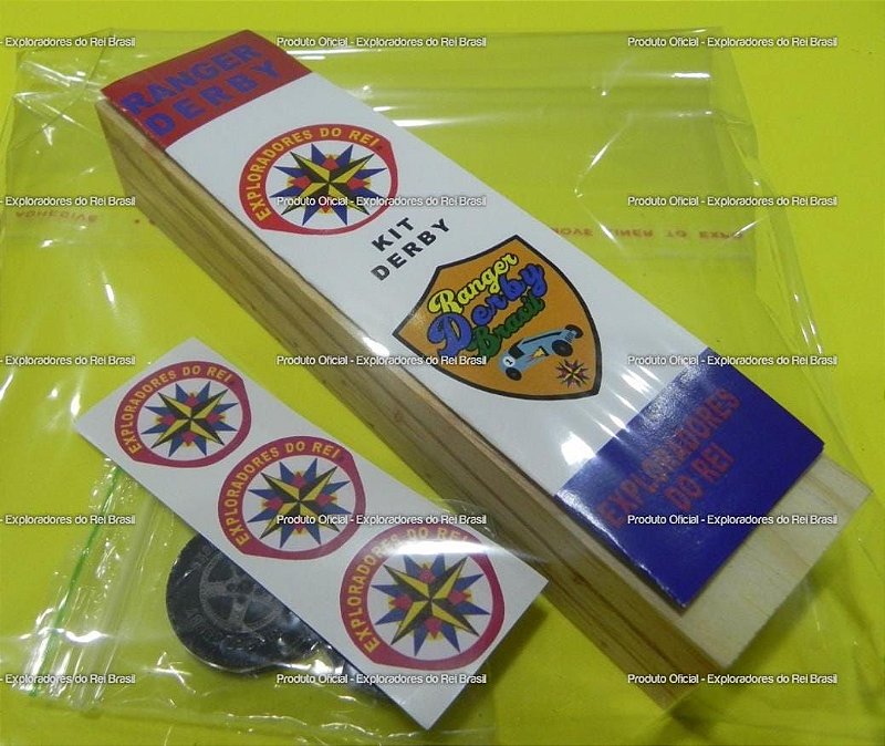 Kit Ranger Derby Brasil - Exploradores do Rei - Royal Rangers Brazil