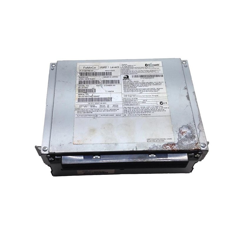 Rádio CD Player Range Rover Evoque 2011/2021 CF6N18C815MH - GSANTOS ...