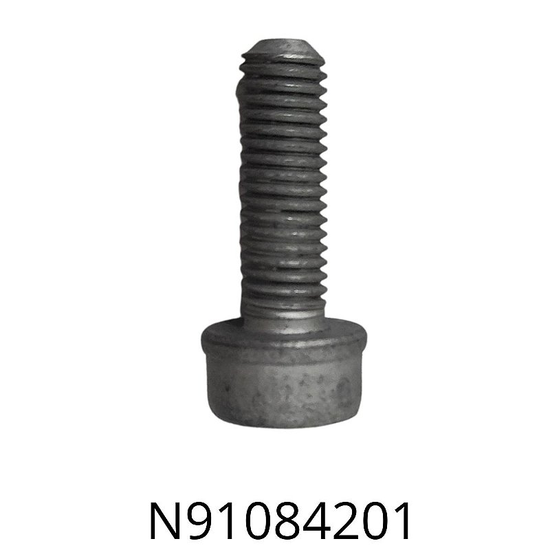 Parafuso cilíndrico cabeça Dentada Jetta Passat VW N91084201 - G Santos ...
