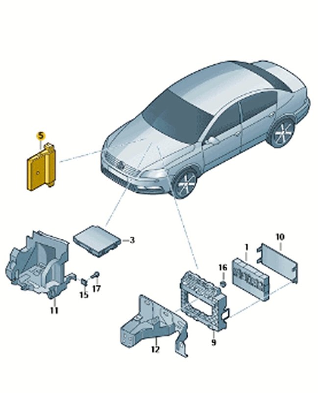Módulo Gateway VW Jetta 7N0907530P - G Santos pecas e serviços ME