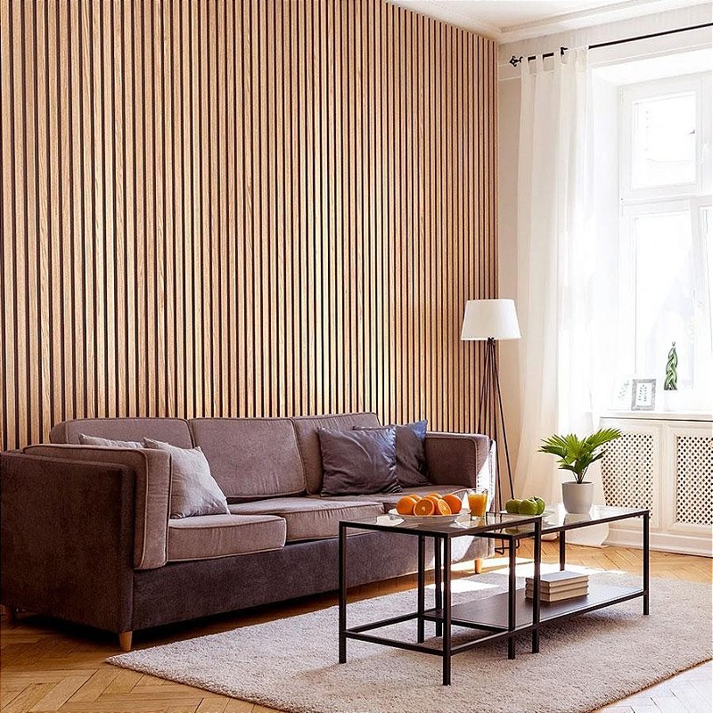 Painel Ripado Régua 63 x 2700 (mm) Maiorca - Zzat Full Lar e Construção