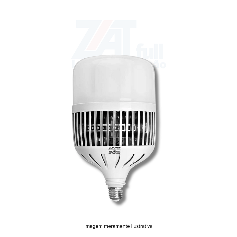 Lâmpada Led Bulbo 100W Alta Potência Lumanti - Zzat Full Lar e Construção
