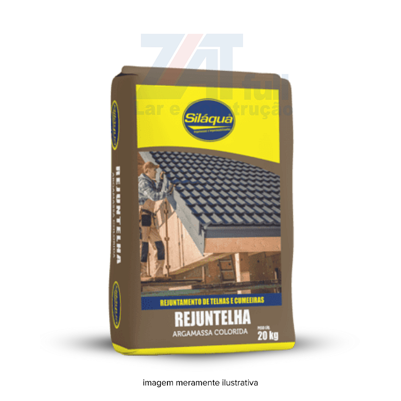 Rejuntelha 20kg Branca Silaqua - Zzat Full Lar e Construção