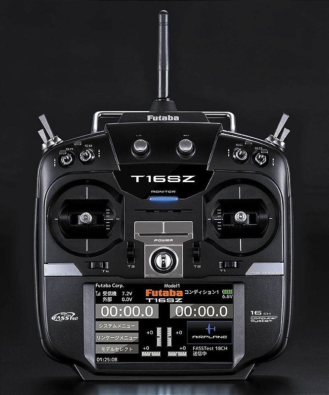 Radio Futaba 16sz 2.4ghz Fasstest - TM Hobbies - Modelismo