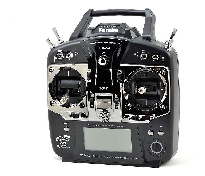Radio Futaba 10j R300SB - TM Hobbies - Modelismo