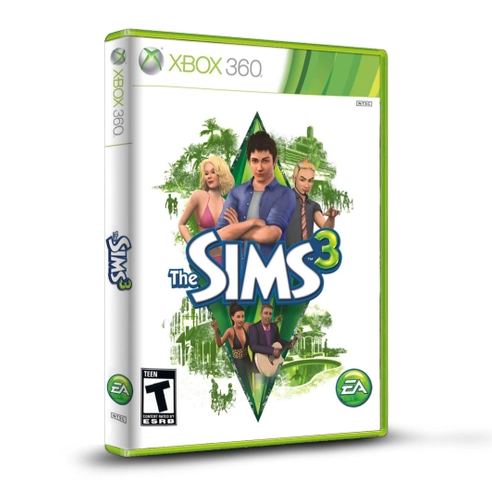 The Sims 3 - Xbox 360 (USADO) - Fenix GZ - 18 anos no mercado!