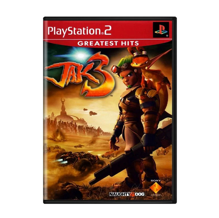 Jak 3 - Ps2 (USADO) - Fenix GZ - 18 anos no mercado!