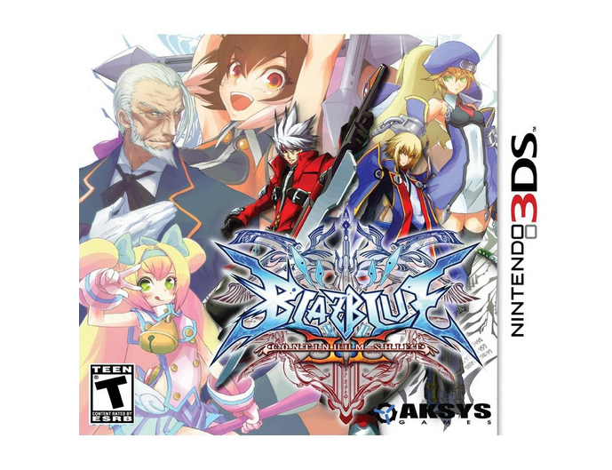 Blazblue Continuum Shift II - 3DS (USADO) - Fenix GZ - 18 anos no mercado!