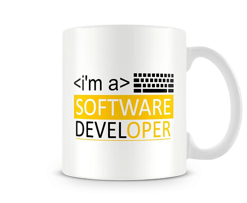 Caneca I'm a Software Developer - Artgeek - Loja Nerd de Decoração e ...