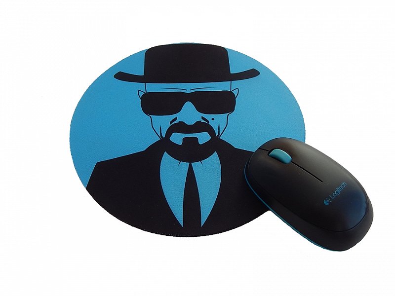 Mouse pad Redondo Breaking Bad Walt Blue - Artgeek - Loja Nerd de ...