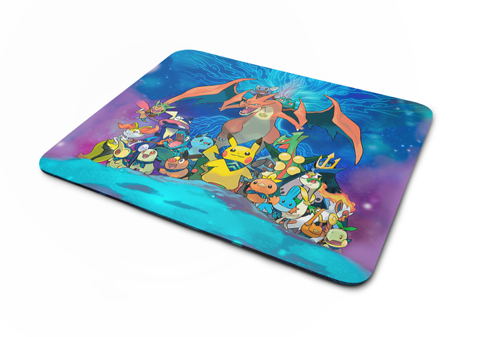 Mouse pad Pokemon - Artgeek - Loja Nerd de Decoração e Presentes do ...