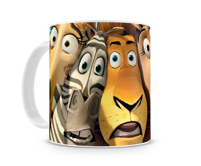 Caneca Madagascar - Artgeek - Loja Nerd de Decoração e Presentes do ...