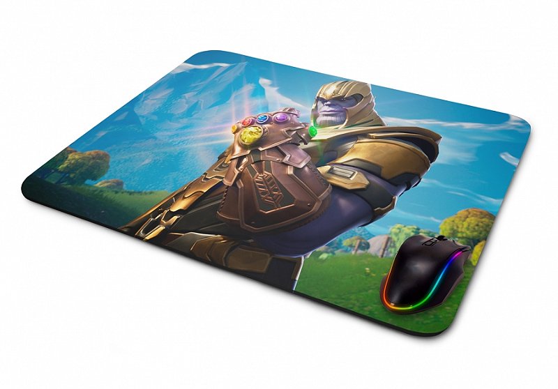 Mouse pad Gamer Fortnite Battle Royale Thanos - Artgeek - Loja Nerd de ...