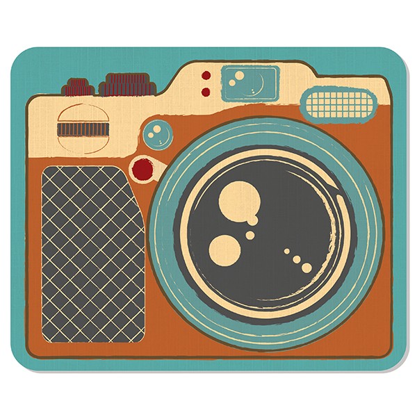Mouse pad Camera Retro - Artgeek - Loja Nerd de Decoração e Presentes ...