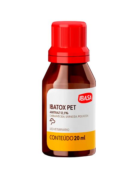 Ectoparasiticida Ibatox Ibasa Pet para Cães - 20 mL - Pet Shop ...