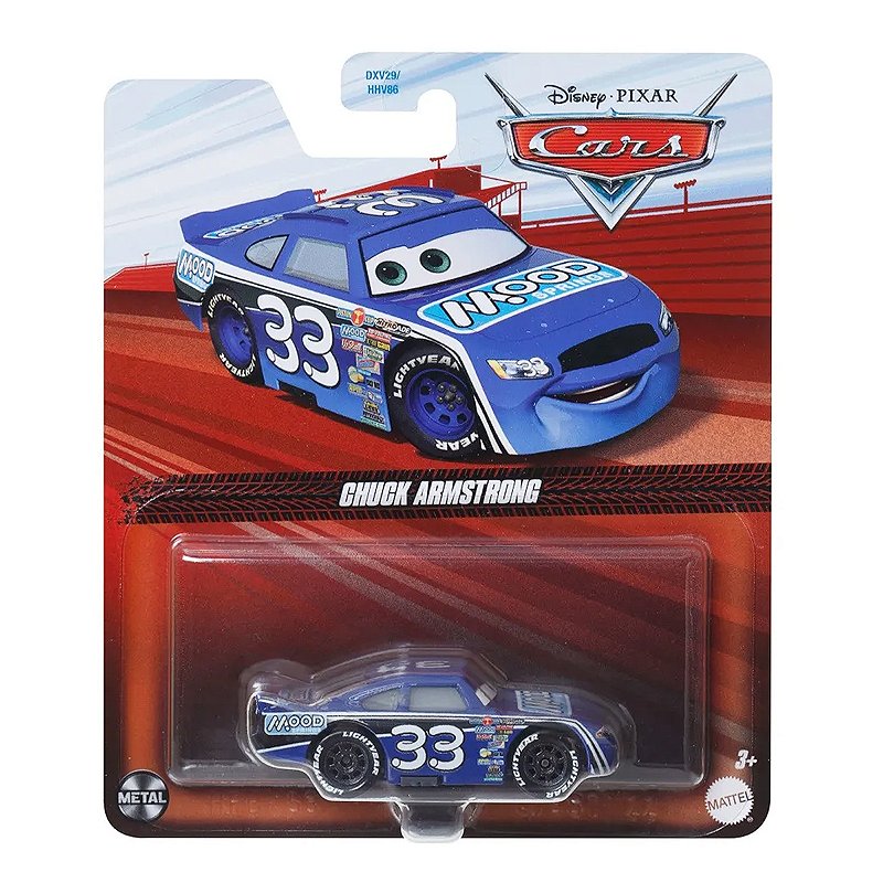 Carro Disney Pixar Cars Chuck Armstrong GBY23 - Paulo da Venda, de ...