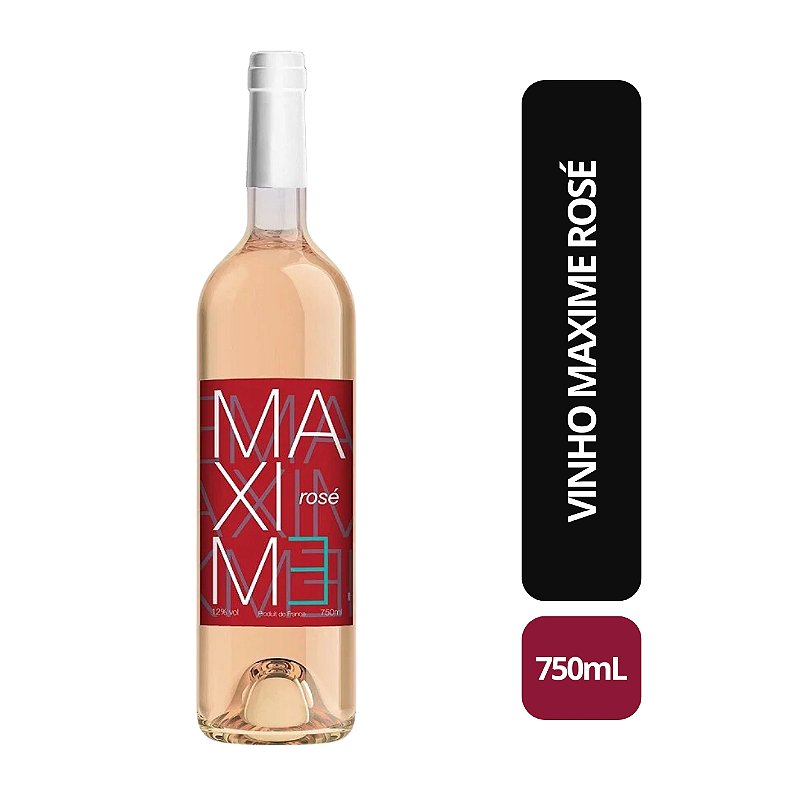 Vinho Maxime Rosé - 750ml - Bebida In Box