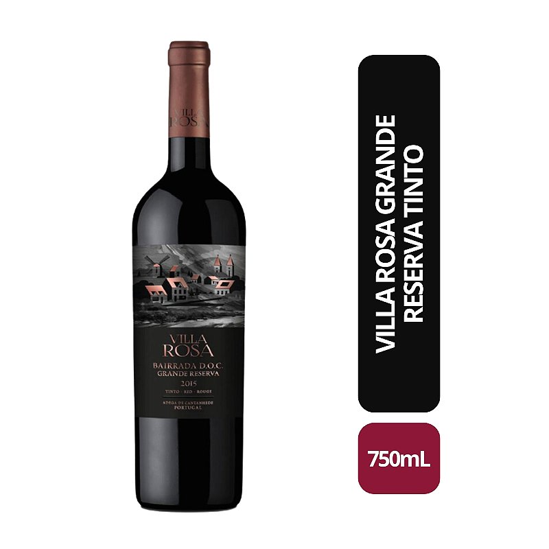 VILLA ROSA GRANDE RESERVA TINTO 750ML - Bebida In Box