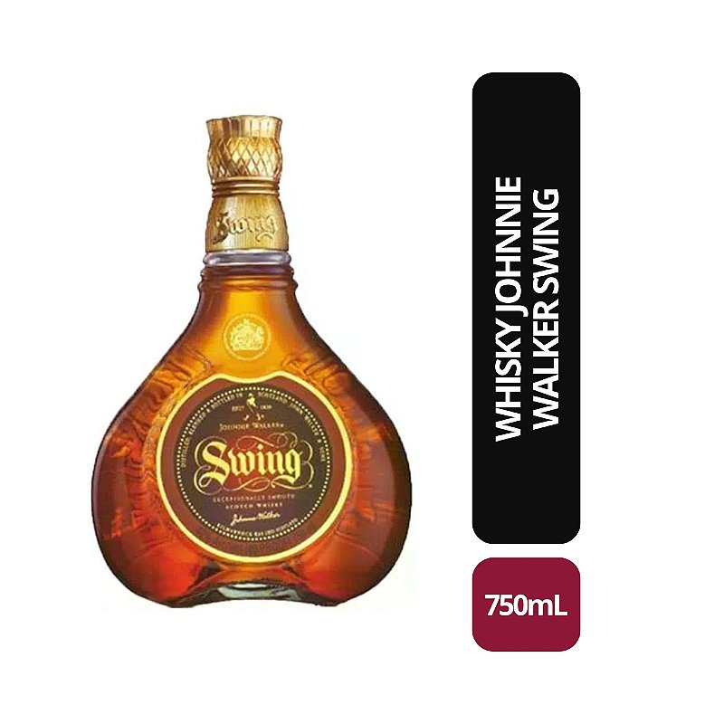 Whisky Johnnie Walker Swing - 750mL - Bebida In Box