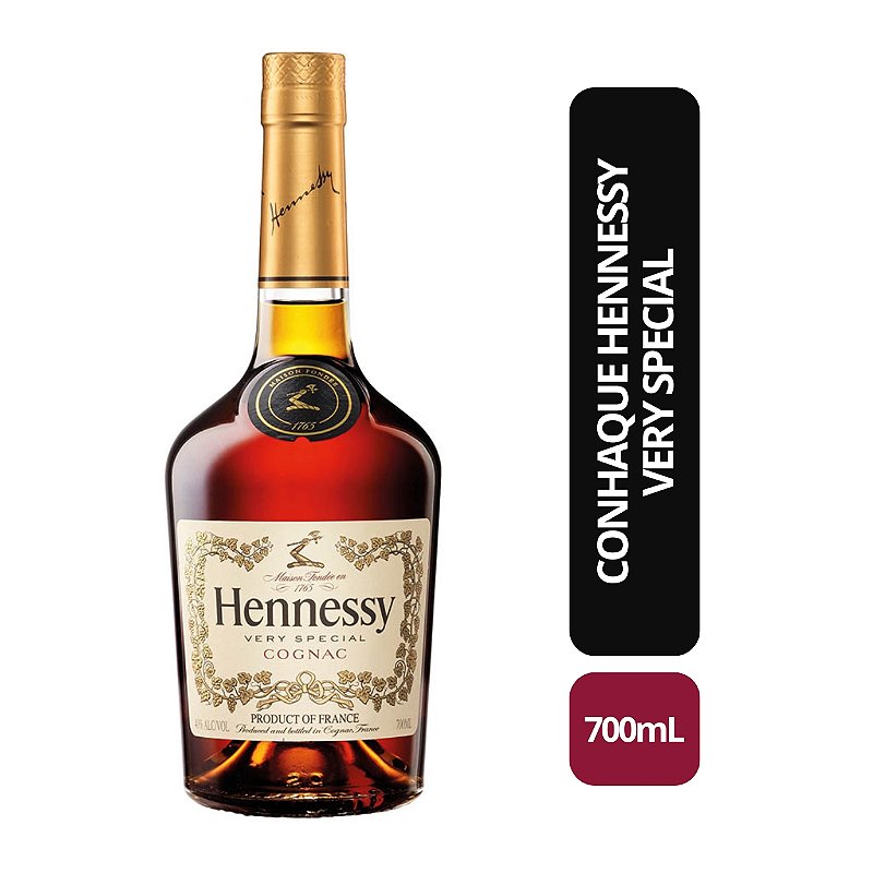 CONHAQUE HENNESSY VERY SPECIAL - 700ML - Bebida In Box