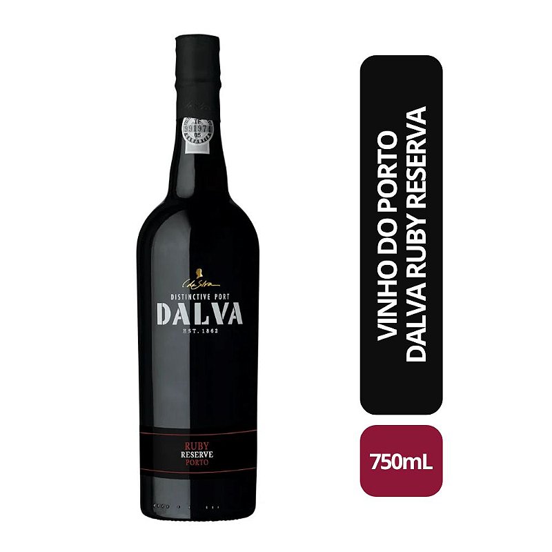 VINHO DO PORTO DALVA RUBY RESERVA - 750ML - Bebida In Box