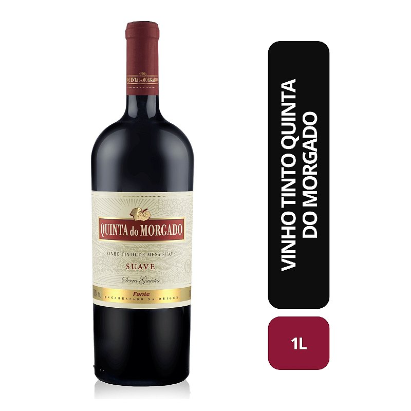 VINHO TINTO QUINTA DO MORGADO - 1L - Bebida In Box