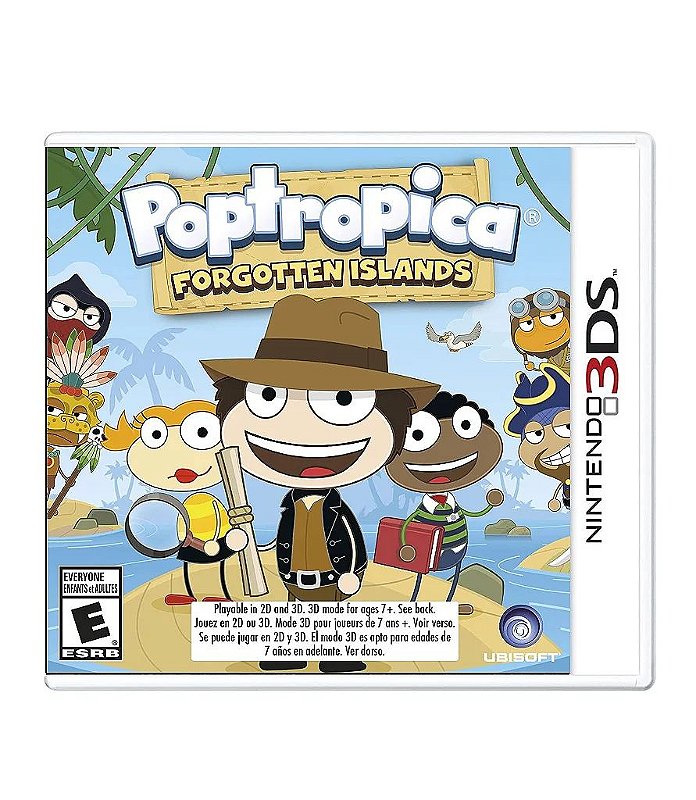 POPTROPICA: FORGOTTEN ISLANDS - 3DS - MOOVE GAMES