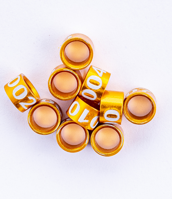 Anilhas fechadas Para Canario em Aluminio 3.0mm - Comercial Penna Firme ...