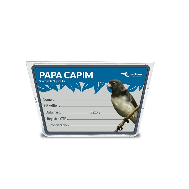 Placa de Identificação Papa Capim | Injetfour - Comercial Penna Firme ...