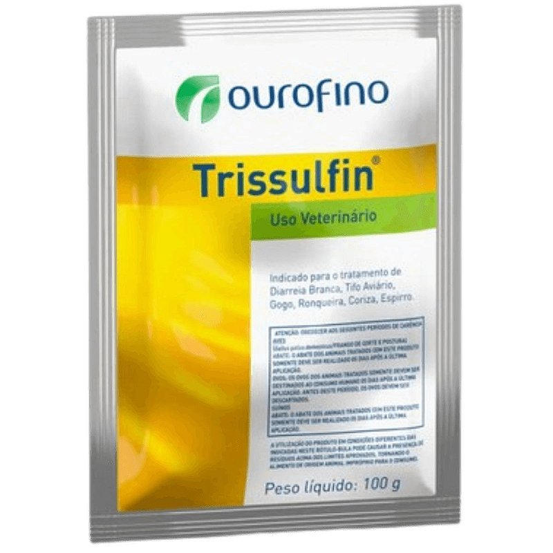 Trissulfin - Antimicrobiano em Pó - 50g e 100g | Ourofino - Comercial ...