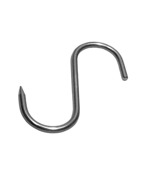 Gancho Inox 120 kg 15 cm Ø 7,93 mm - 5/16 - - Ind. BalCa - canecas ...