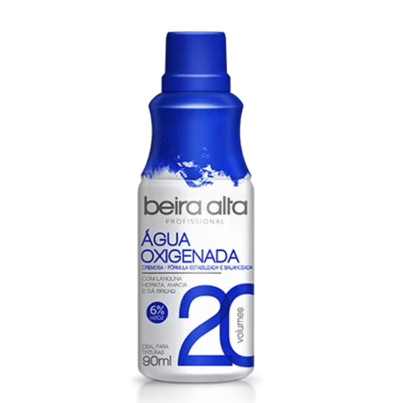 AGUA OXIGENADA BEIRA ALTA 90ML 20V - Atacado do Esmalte